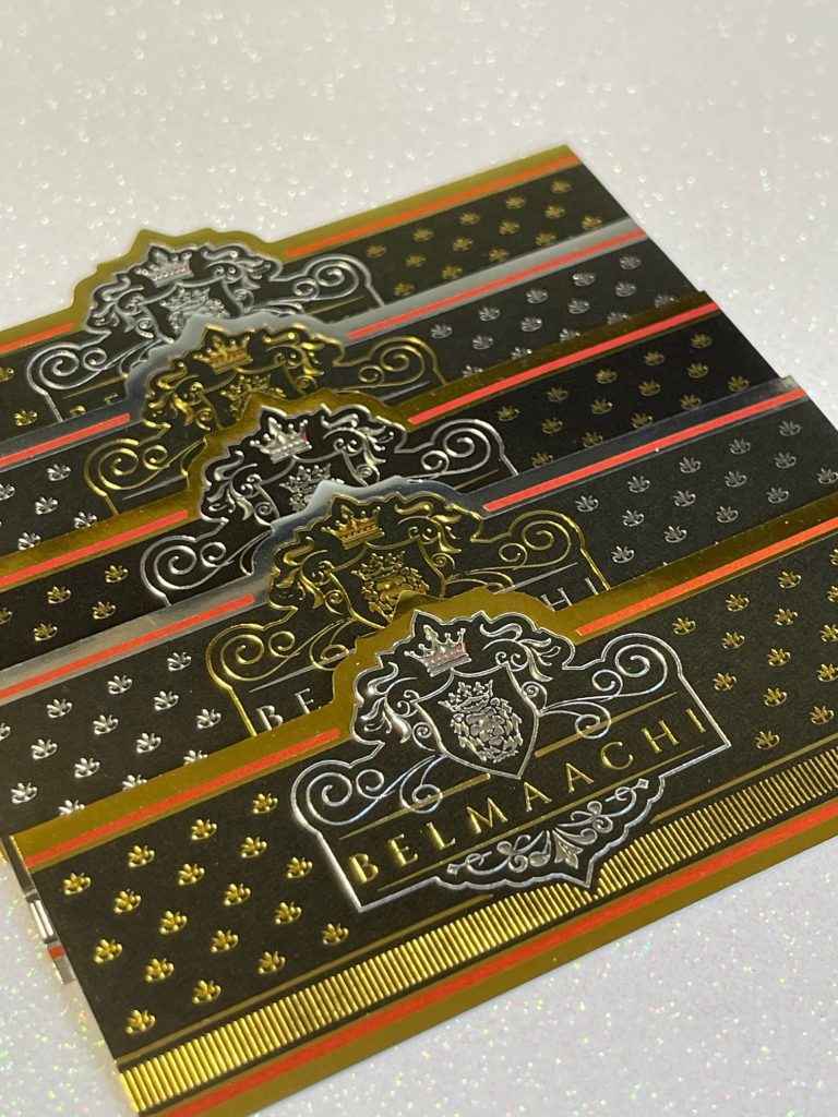 Crafting Brilliance: The Intricate World of Foil Embossing Cigar Bands ...