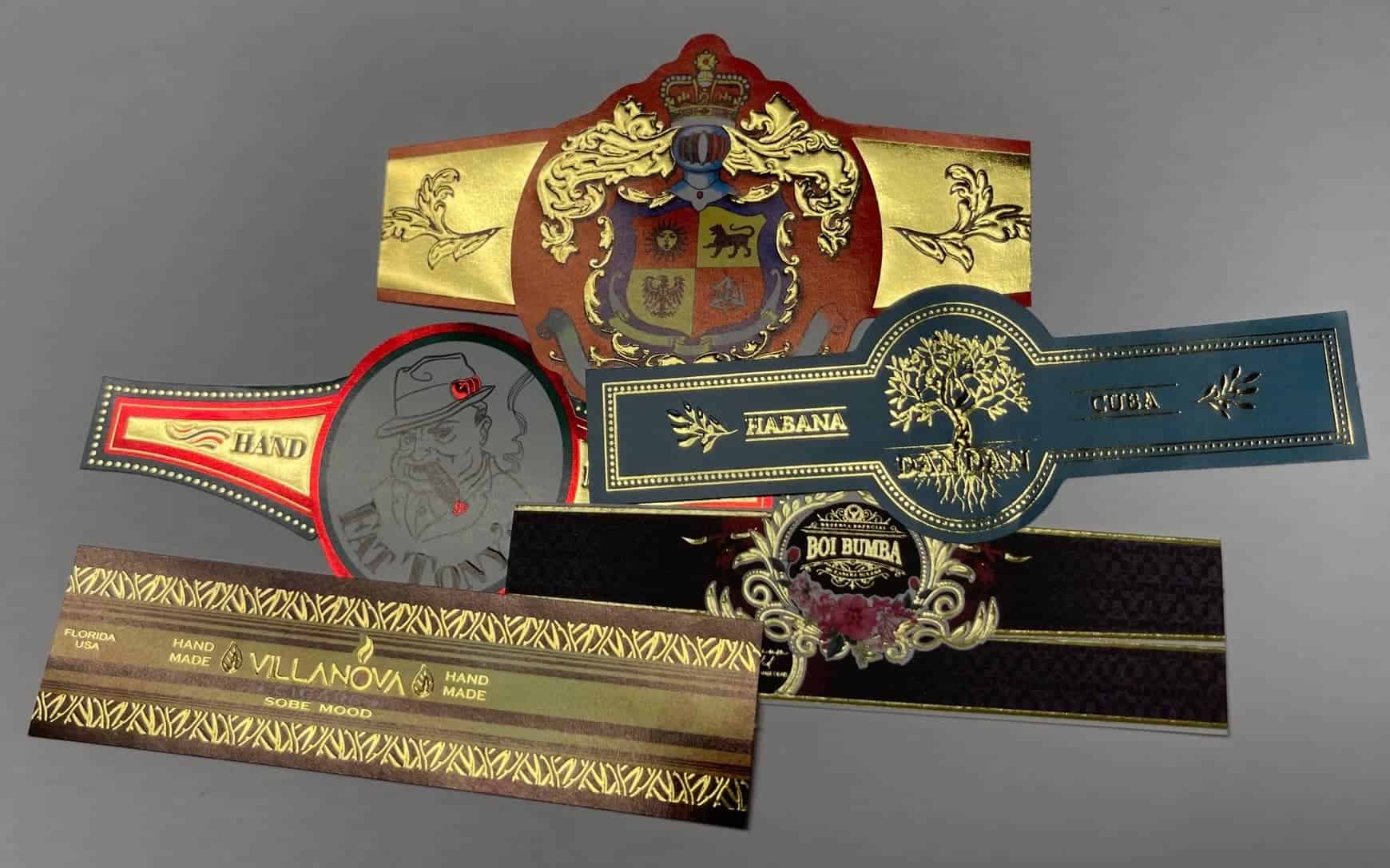 A custom cigar band can showcase creativity - Corcoran Printing